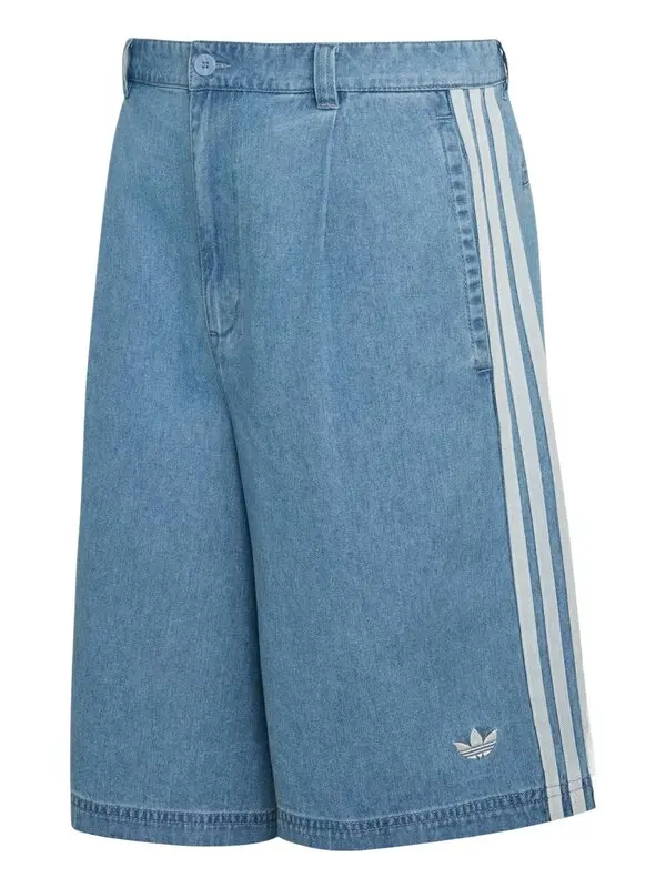 Adidas Denim Chino Shorts - Light Blue