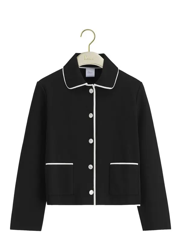 Dior V-neck Sweater - Black