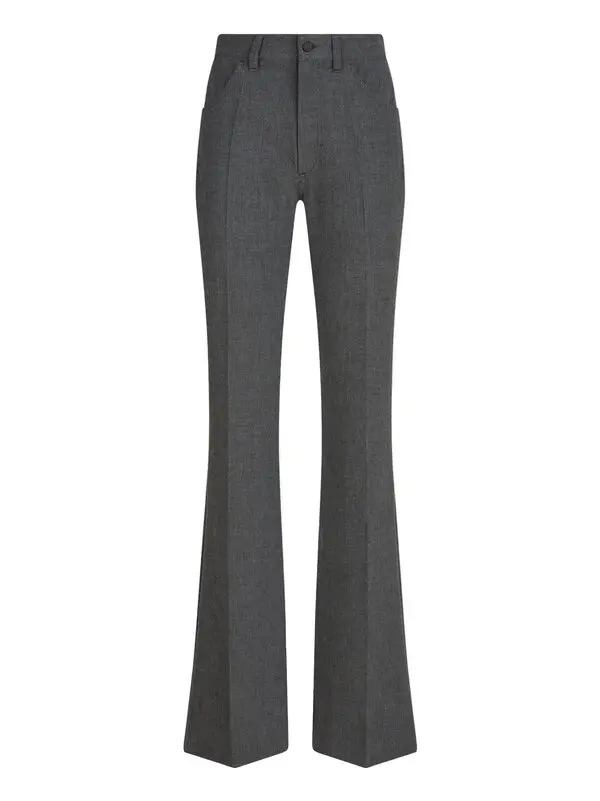 Attico Flare Long Pant - Multicolor