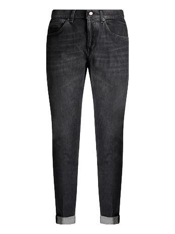 DONDUP Jeans Size Cotton, Lyocell, Elastane - Black