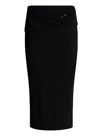 Chiara Boni La Petite Robe Midi Skirt Size Wool, Viscose, Polyamide - Black