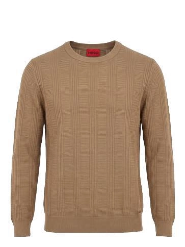 Hugo Sweater Size Cotton - Beige