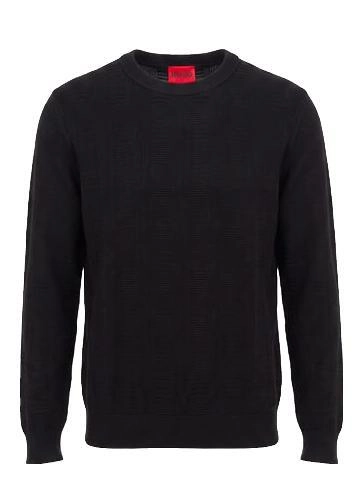 Hugo Sweater Size Cotton - Black