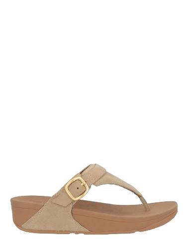 Fitflop Thong Sandal Size Leather - Beige