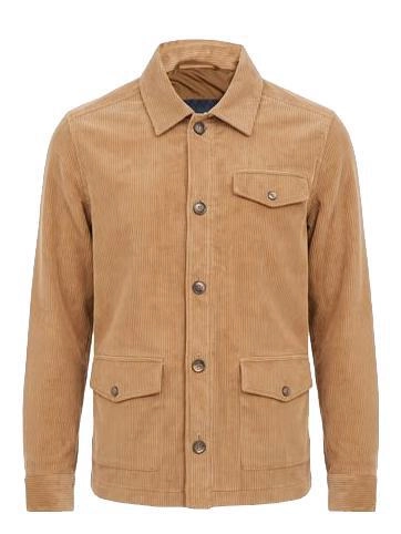 Herno Jacket Size Cotton, Cashmere, Elastane - Camel