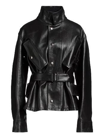 MAISON MARGIELA Jacket Size Cotton - Black