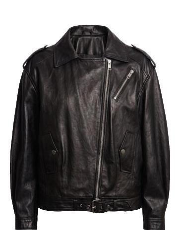STREET LEATHERS Jacket Size Leather - Black