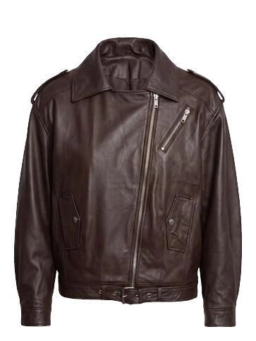 STREET LEATHERS Jacket Size Leather - Brown