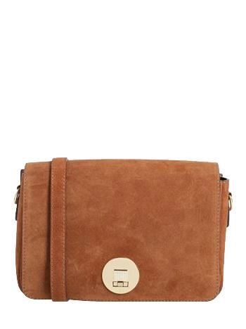LAURA DI MAGGIO Suede Cross-body Bag - Tan