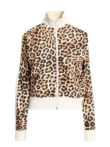 PUMA Polyester Zip Up Sweatshirt - Beige