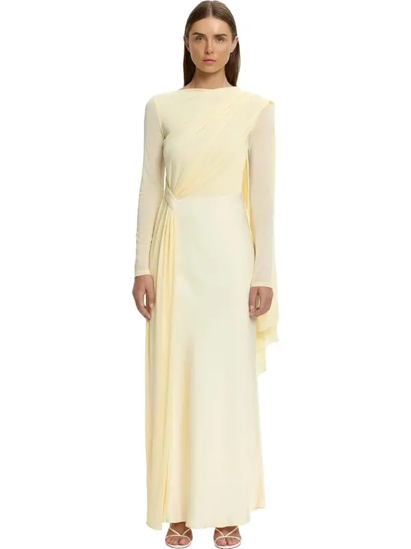 Significant Other Adelaide Long Sleeve Maxi Dress - Vanilla