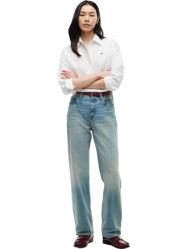 Tommy Hilfiger High-rise Straight Jean - Rio