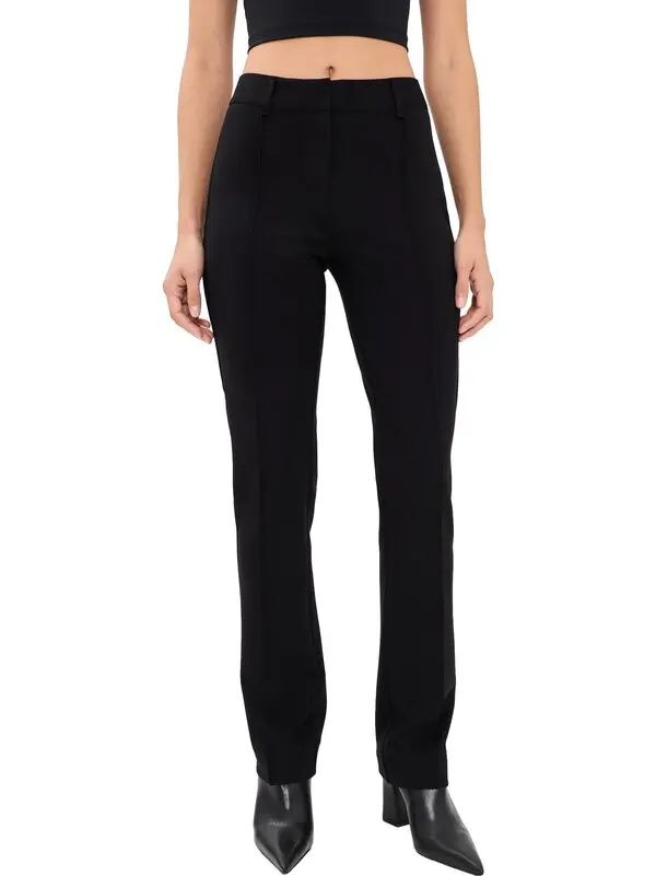 Rag & Bone Sutton Ponte Cigarette Pants - Black