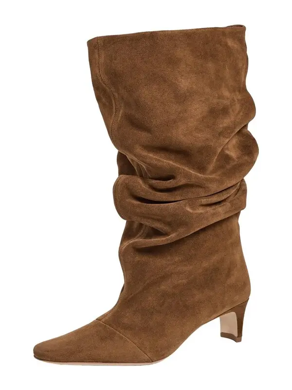 Staud Wally Slouch Boots - Cigar