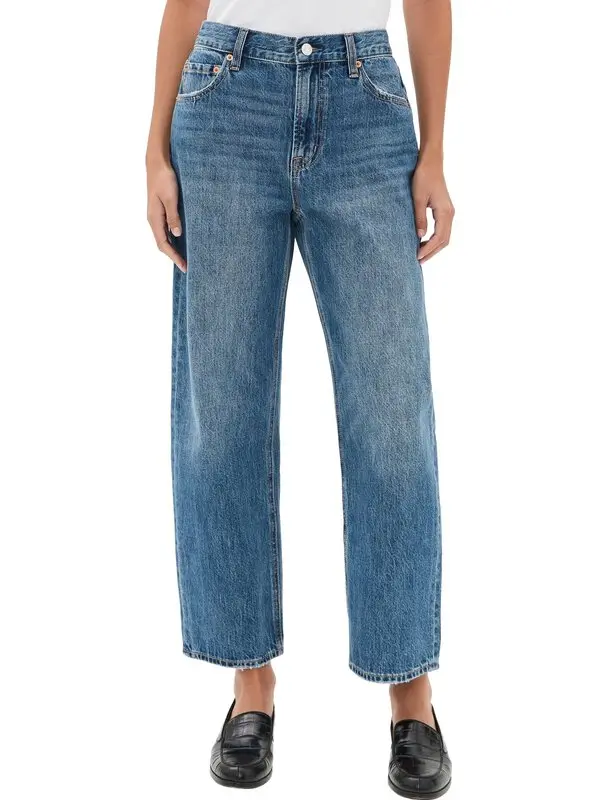Z Supply Time Off Duty Bowed Ankle Jeans - Breakpoint