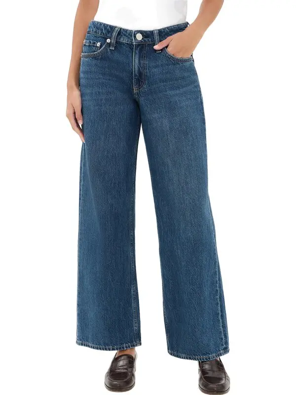 Rag & Bone Cam Ankle Straight Jeans - Nova