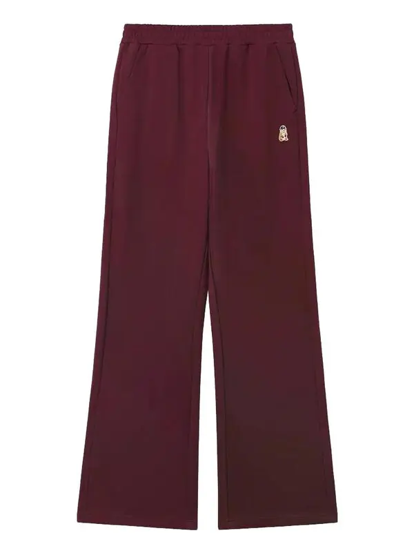 CHOCOOLATE Chocolate Embroidered Logo Track Pants - Red