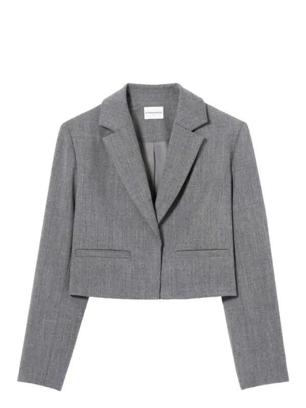 Claudie Pierlot Tailored Wool Jacket - Grey