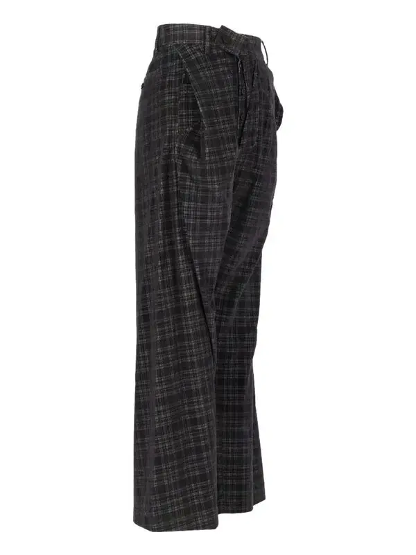 VIVIENNE WESTWOOD Straight Drunken Trousers - Grey