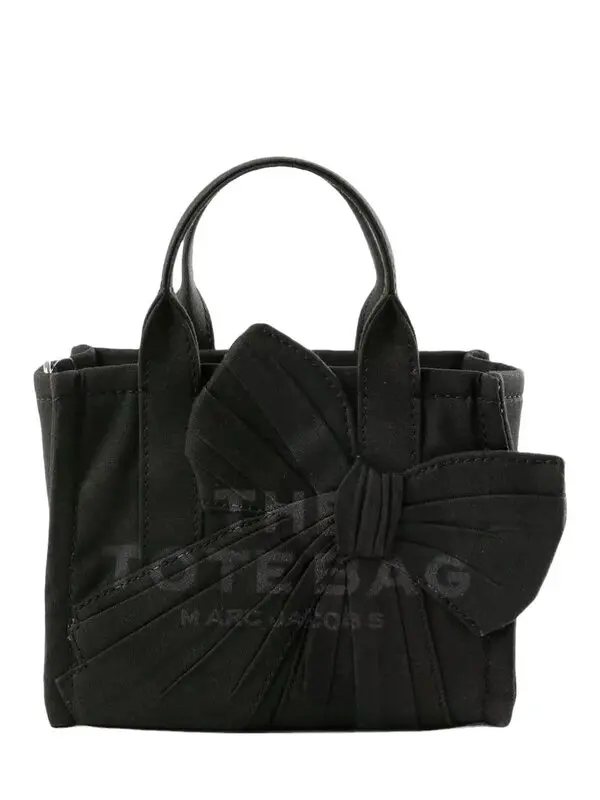 Marc Jacobs Bow-detailed The Tote Bag - Black