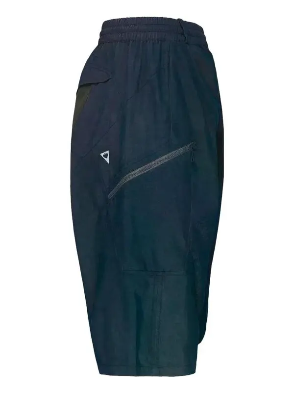 BLACKJACK Rookie Panelled Shorts - Blue