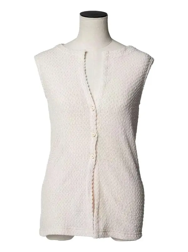 MULLER OF YOSHIOKUBO Frost Sleeveless Vest - Neutrals