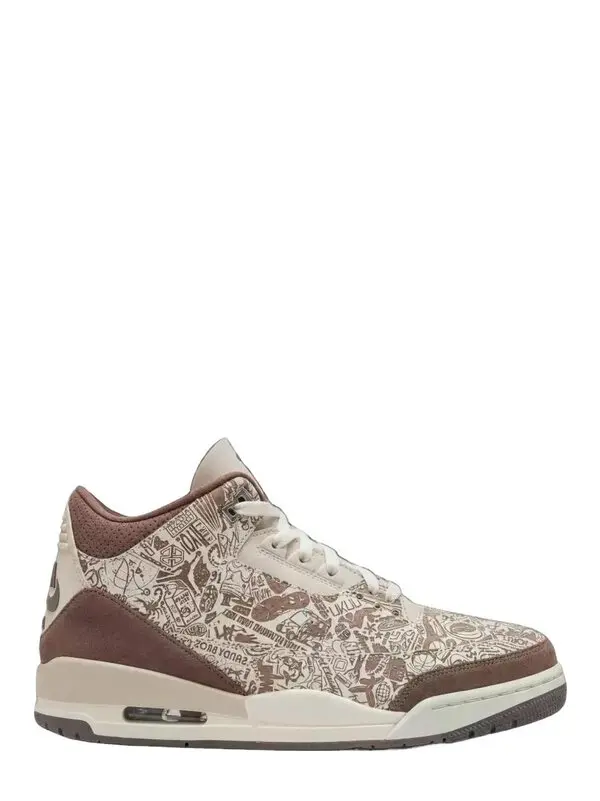 JORDAN Air 3 Retro Laser Sneakers - Neutrals