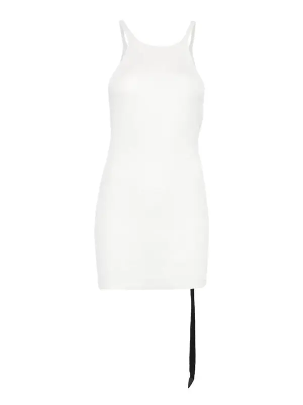 Rick Owens Ribbed Racerback Tank Top - Grey