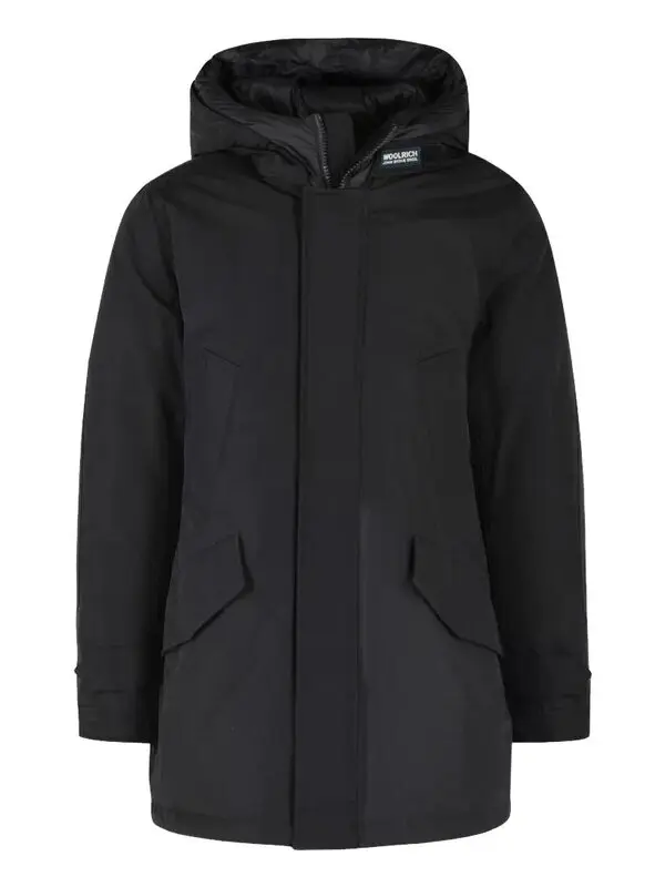 Woolrich Polar Hooded Parka - Black