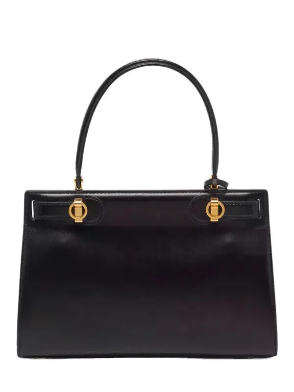 Tory Burch Lee Radziwill Top Tote Bag - Black