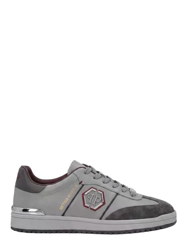Philipp Plein Low-top Sneakers Retro Hustle Bicolor - Grey