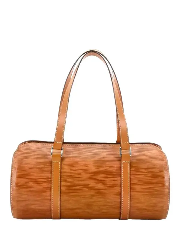 LOUIS VUITTON Soufflot Epi Leather Handbag - Brown