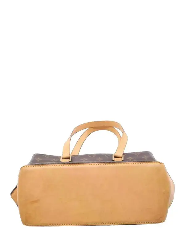 LOUIS VUITTON 2005 Monogram Cabas Piano Tote Bag - Brown