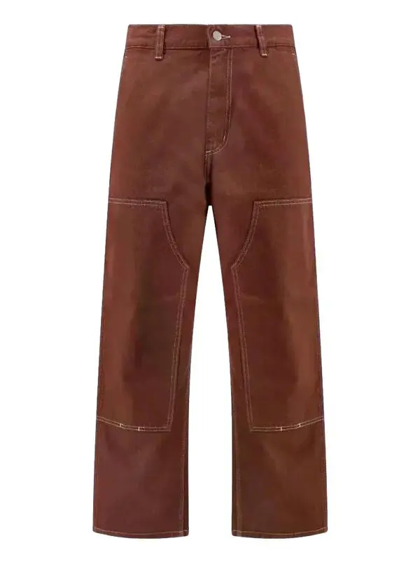 Carhartt Work In Progress Knee Double-panel Jeans - Brown