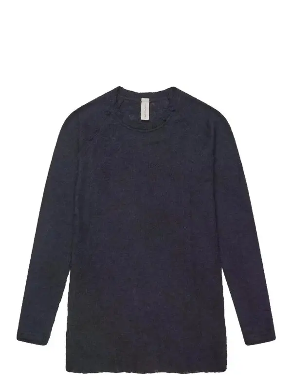 GUDRUN & GUDRUN Barba Knitted T-shirt - Blue