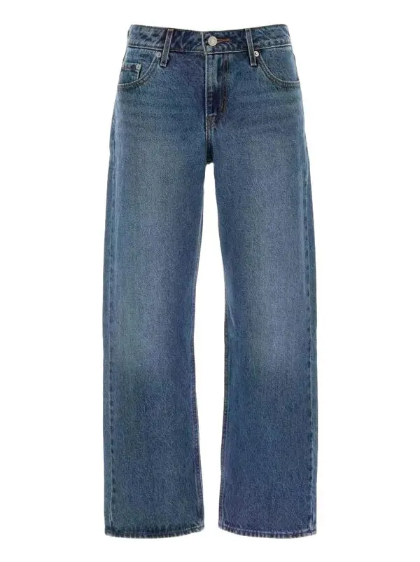 LEVI'S Logo-patch Straight-leg Jeans - Blue