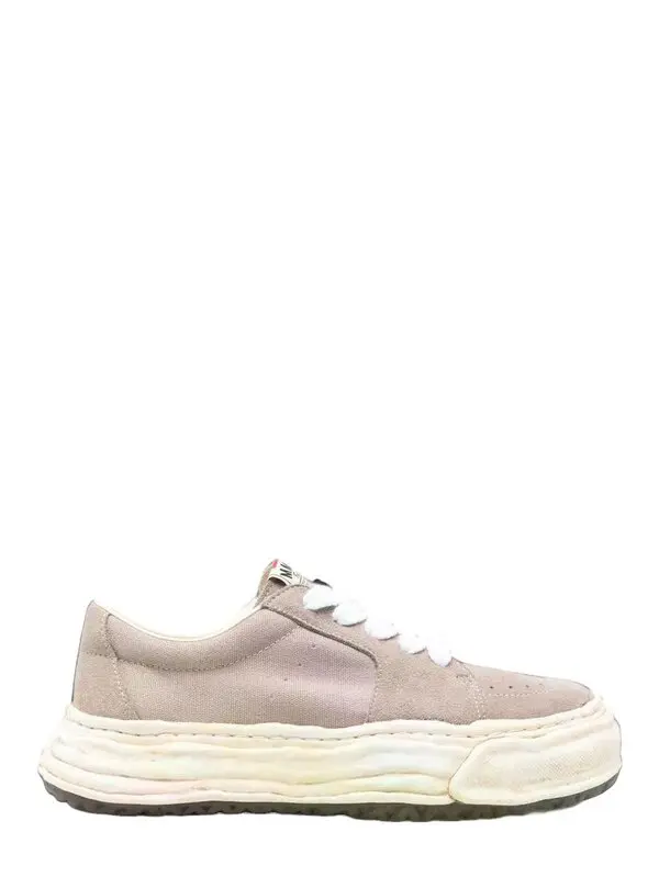 Mihara Yasuhiro Wavy-sole Sneakers - Neutrals
