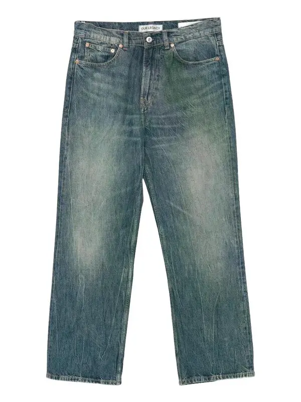 Our Legacy Third Cut Loose-fit Jeans - Blue
