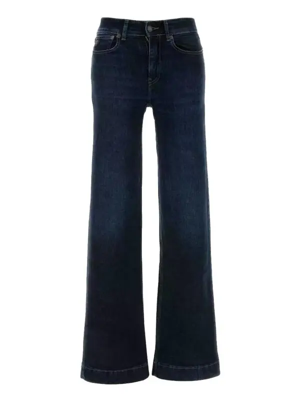 LOIS Lorna Logo-patch Jeans - Blue