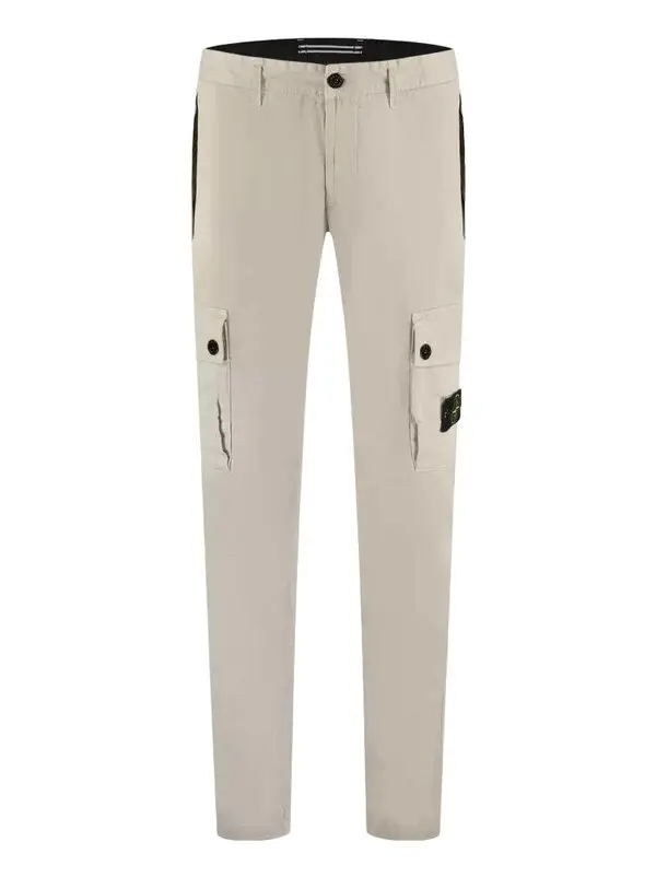 Stone Island 3100034 Stretch Organic Broken Twill Cotton 'old' Effect - Neutrals