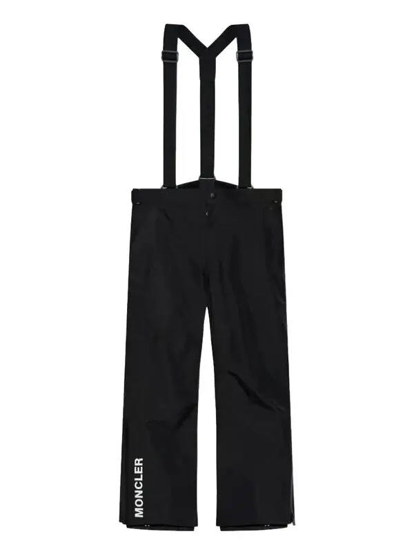 Moncler Logo-print Ski Trousers - Black