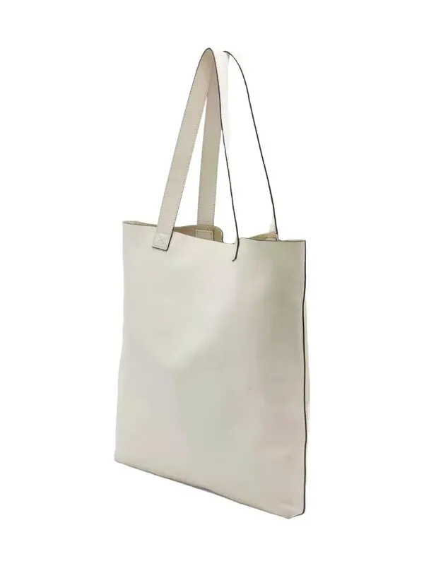Gucci Calfskin Logo Tote Bag - Brown