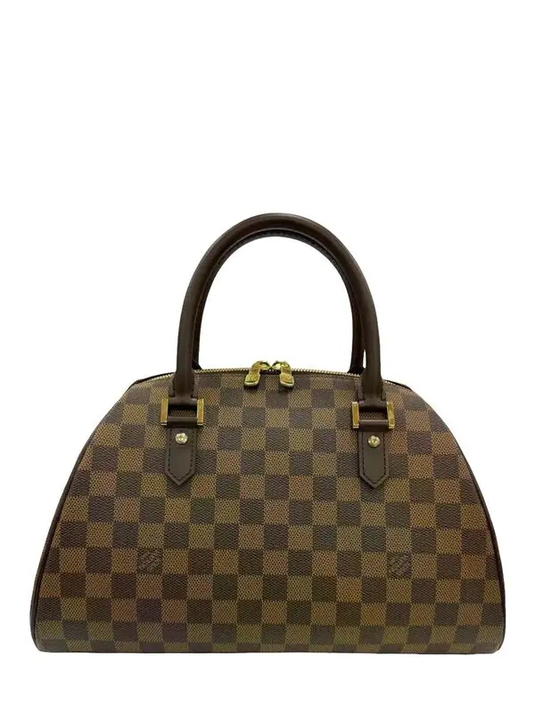LOUIS VUITTON Damier Ebene Ribera Mm Handbag - Brown