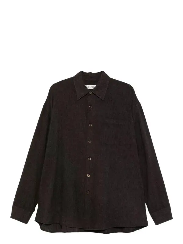 Our Legacy Borrowed Checked Shirt - Brown