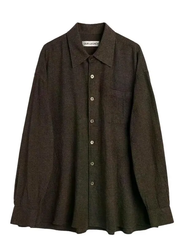 Our Legacy Borrowed Shirt - Brown