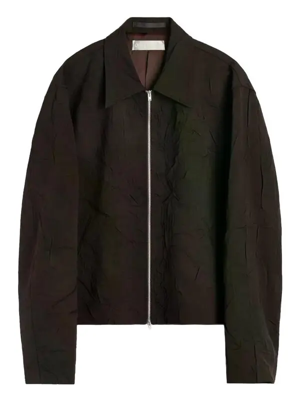 Our Legacy Crinkled Wool Jacket - Brown