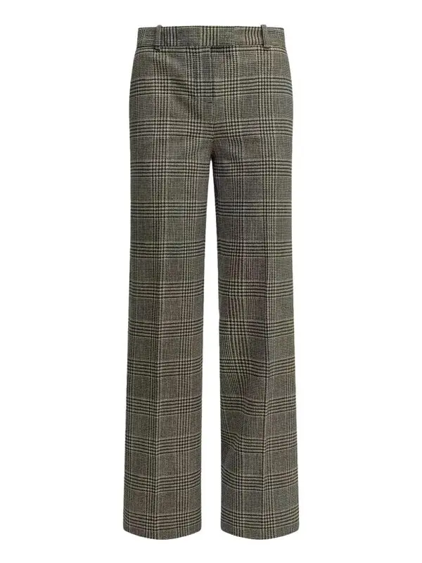 CIRCOLO 1901 Prince Of Wales Check Trousers - Neutrals
