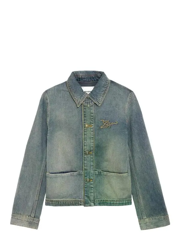 Zadig&Voltaire Lessa Denim Jacket - Blue