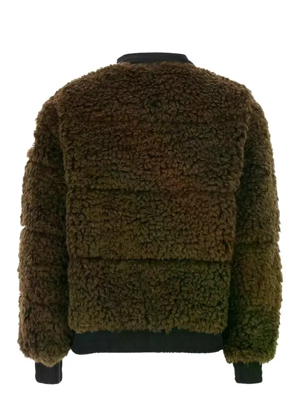 SAVE THE DUCK Valery Bouclé Panelled Jacket - Brown