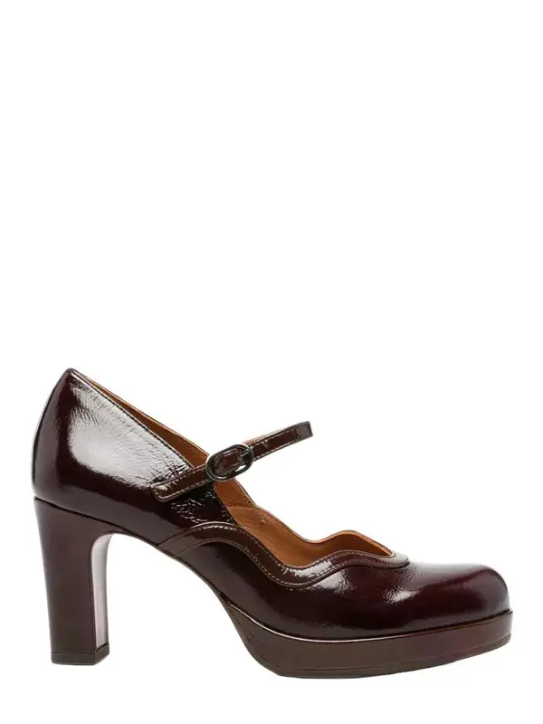 Chie Mihara Leather Pumps - Brown